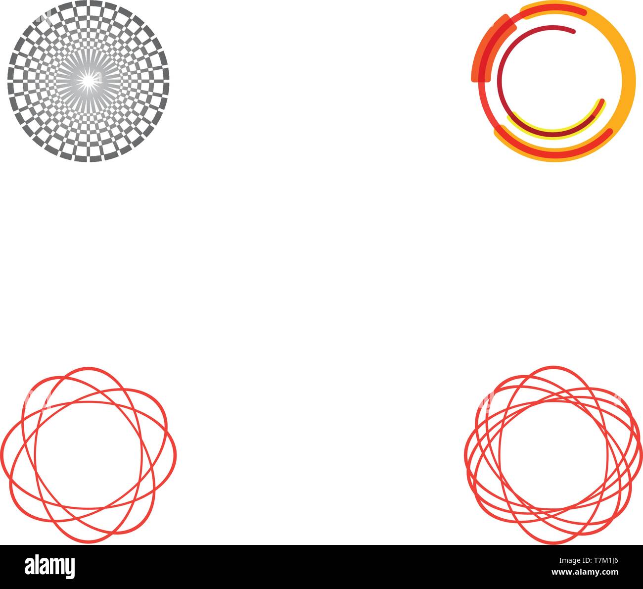 Circle line Logo Template vector icon design Stock Vector Image & Art ...