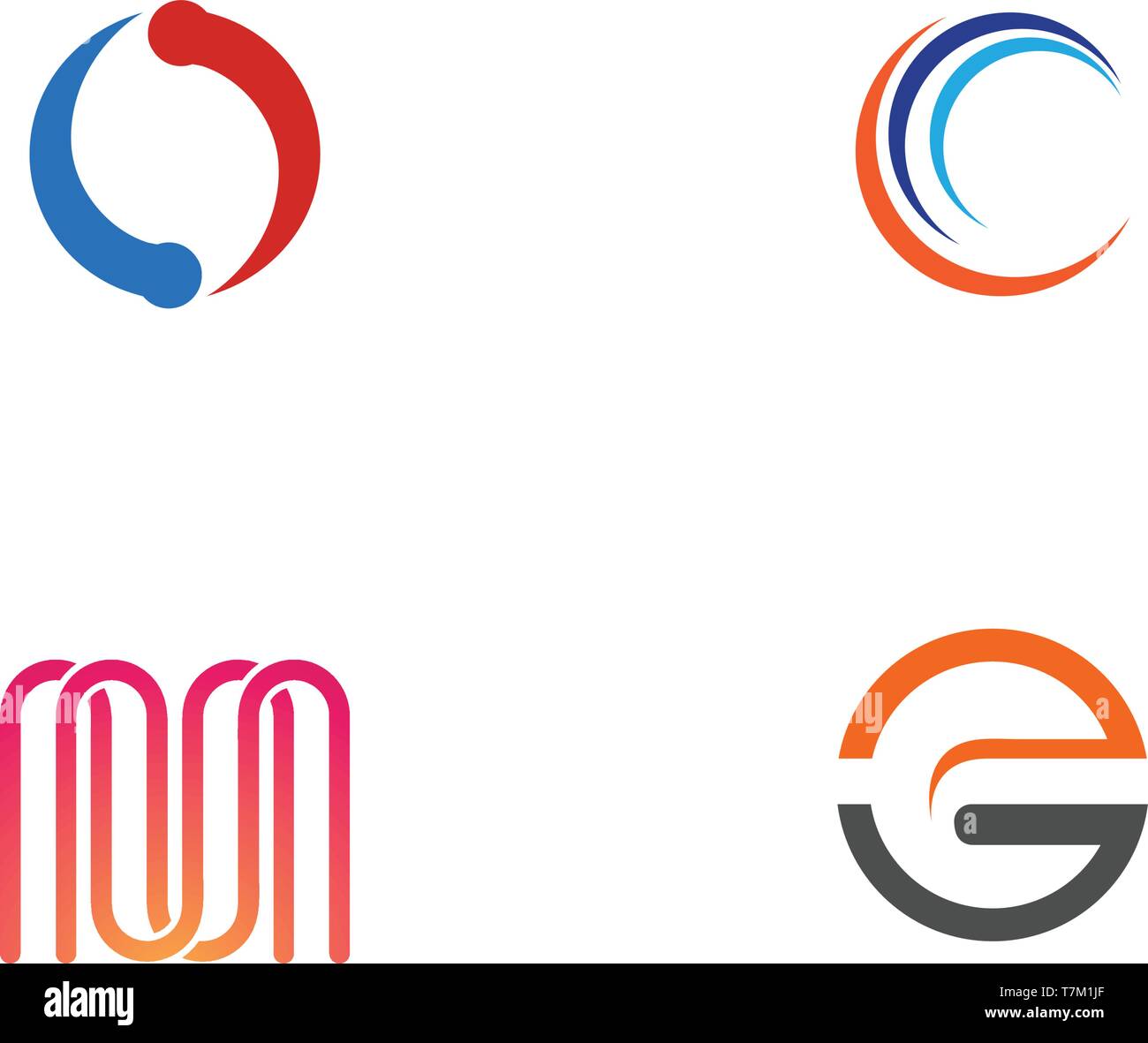 Circle line Logo Template vector icon design Stock Vector Image & Art ...