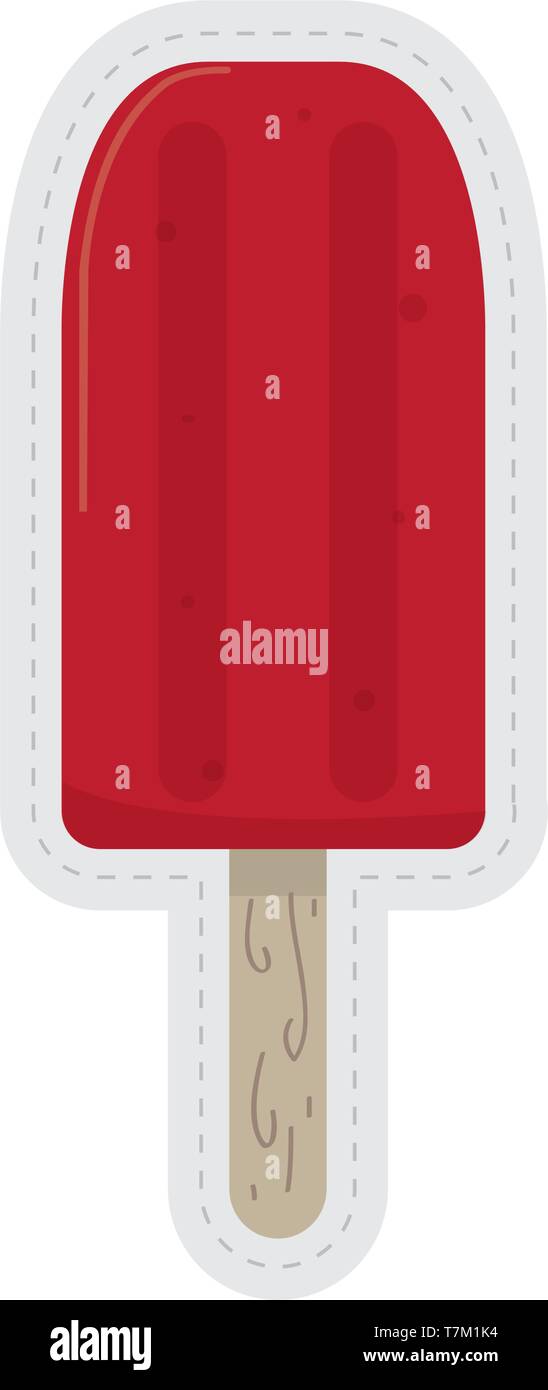 Popsicle pop art cartoon hi-res stock photography and images - Alamy
