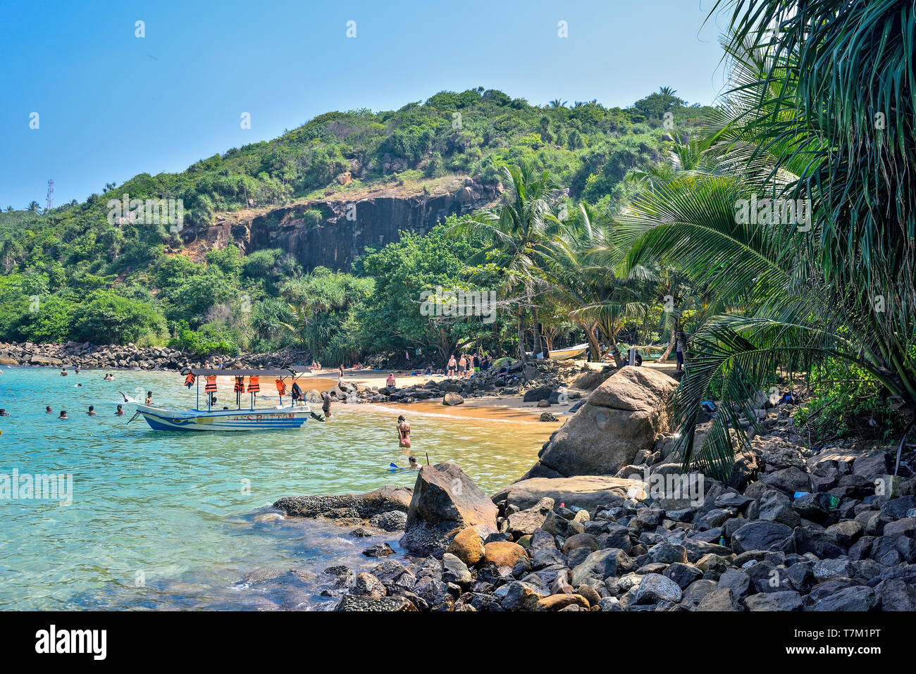 wild beach on the ocean Stock Photo - Alamy