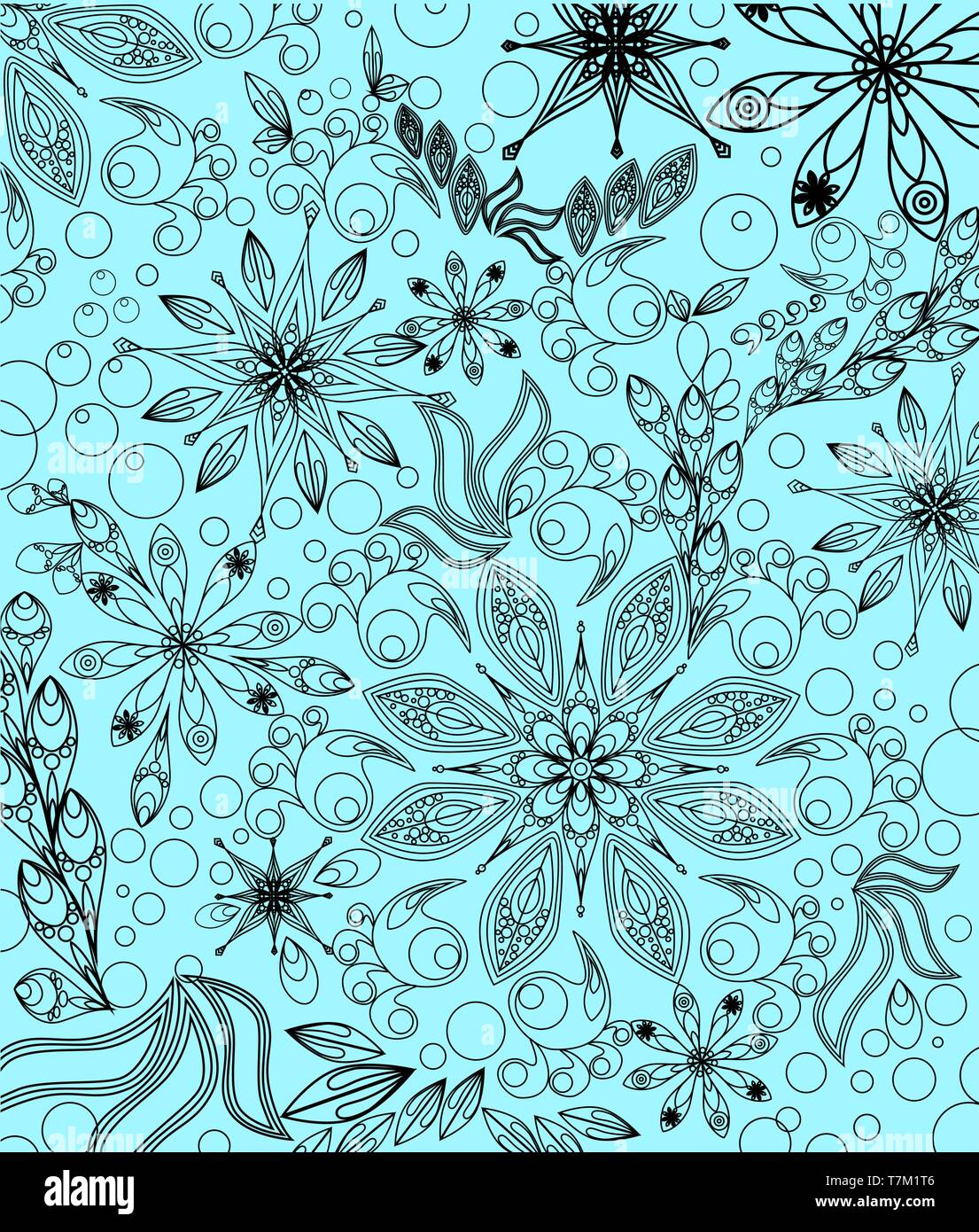 Artistic seamless pattern Stock Vector Images - Alamy