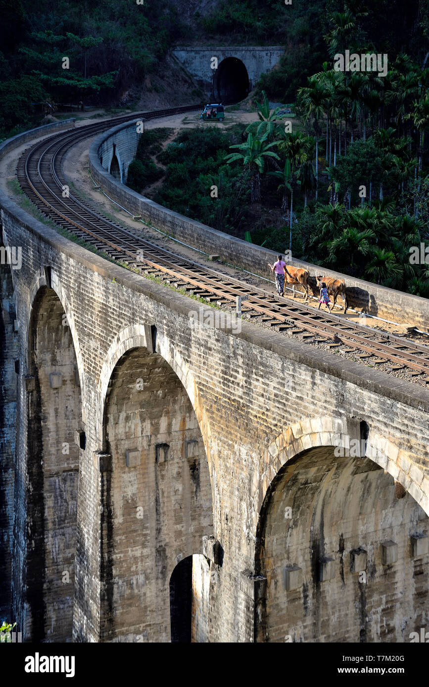 The Nine Arches Bridge Stock Photo - Alamy