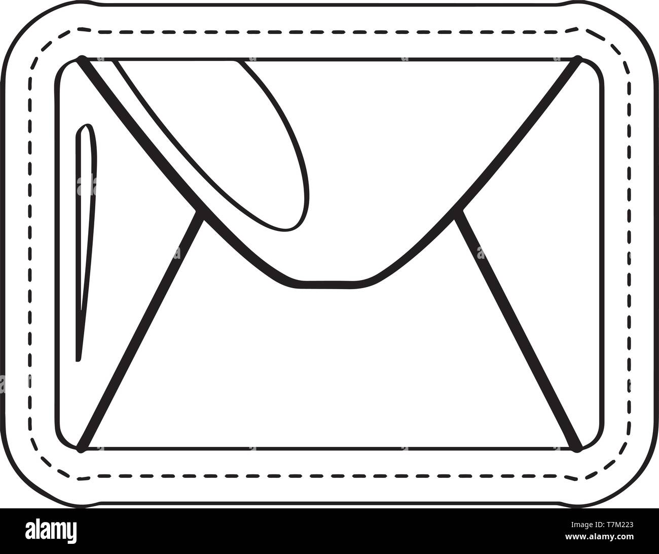 Sticker envelope hi-res stock photography and images - Alamy