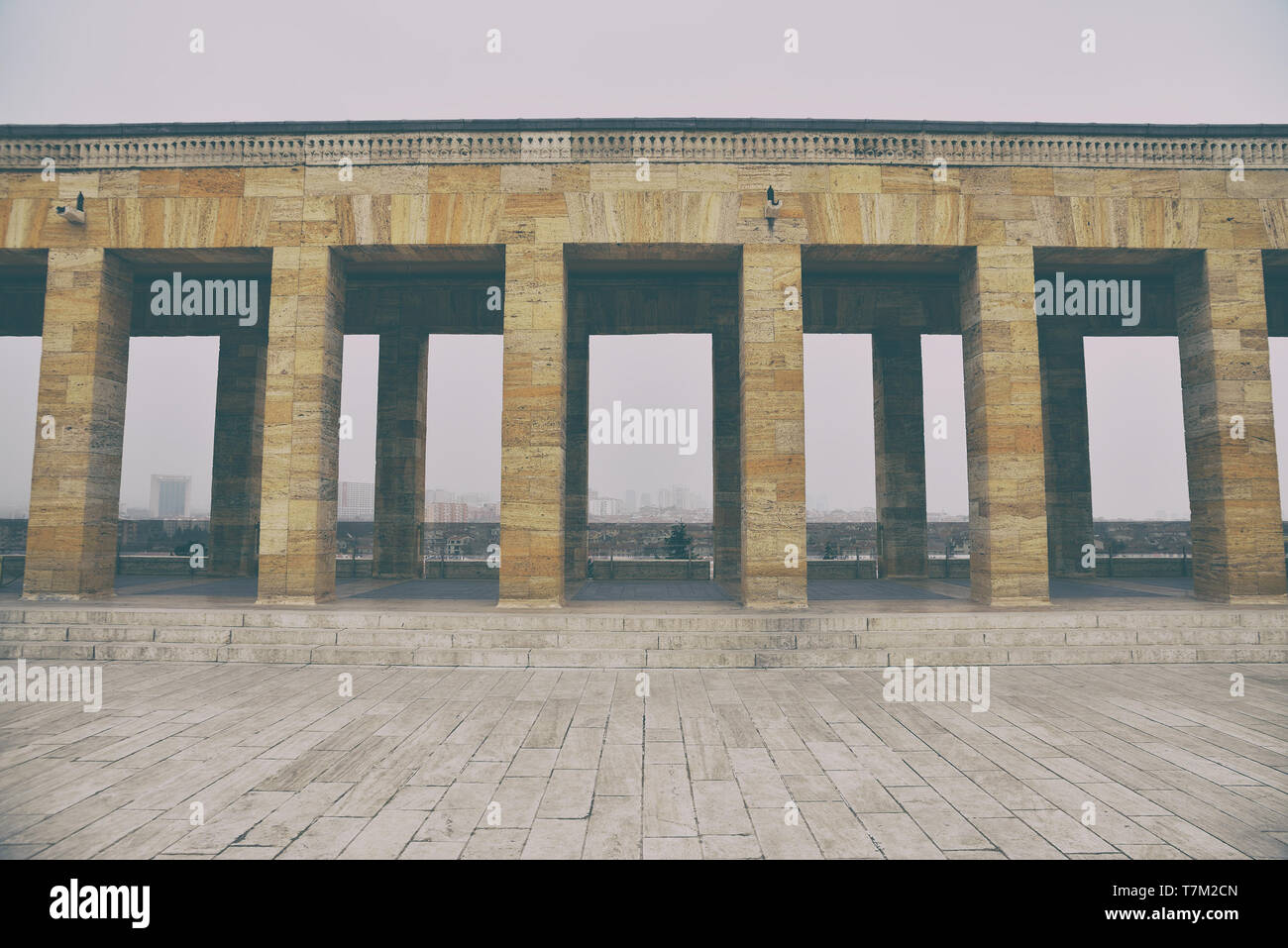 Anitkabir turkish flag mausoleum hi-res stock photography and images ...