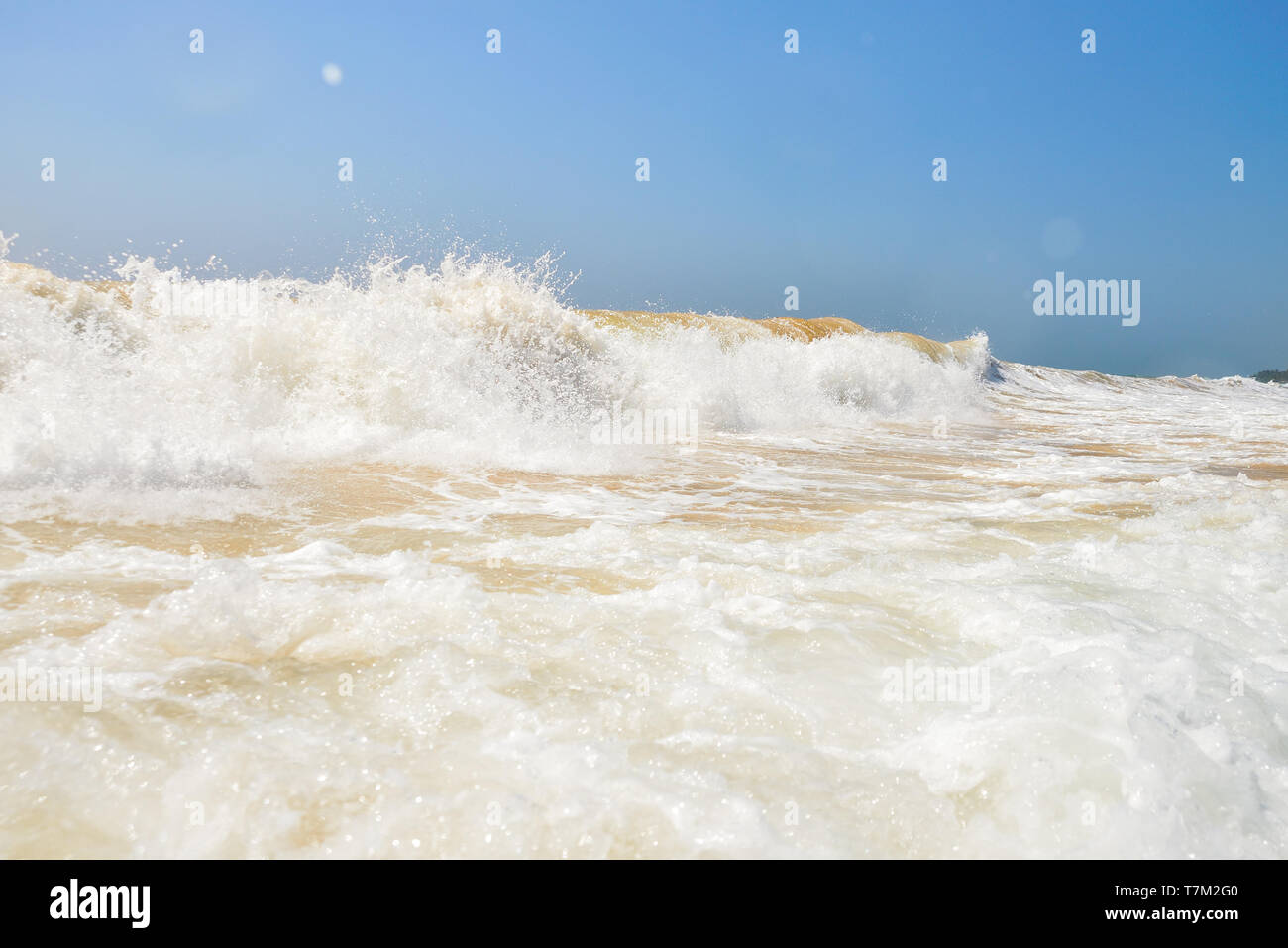 Beautiful wave in the ocean Stock Photo - Alamy
