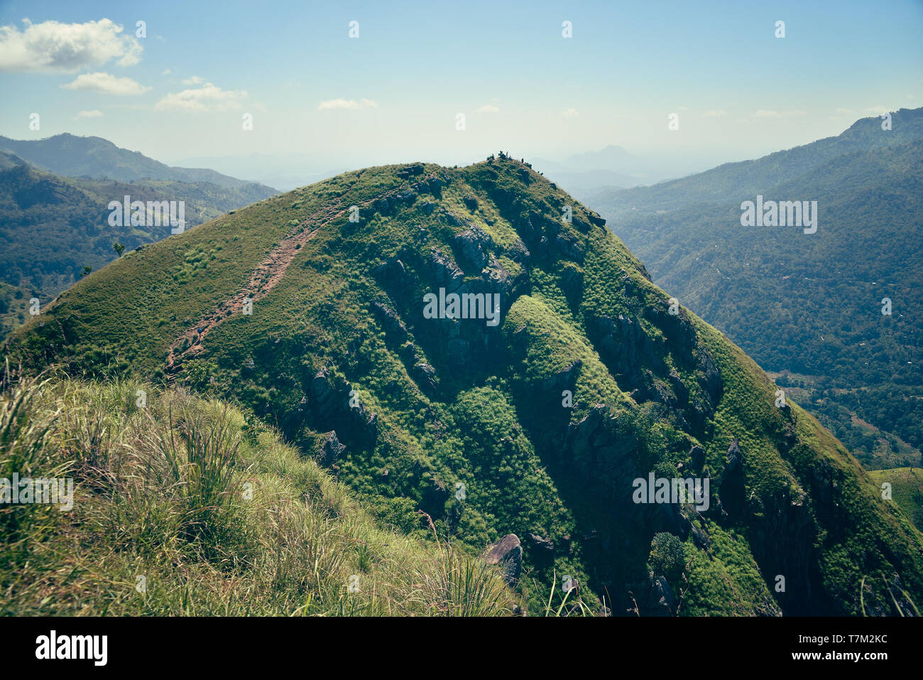 mountain landscape in Sri Lanka Stock Photo - Alamy