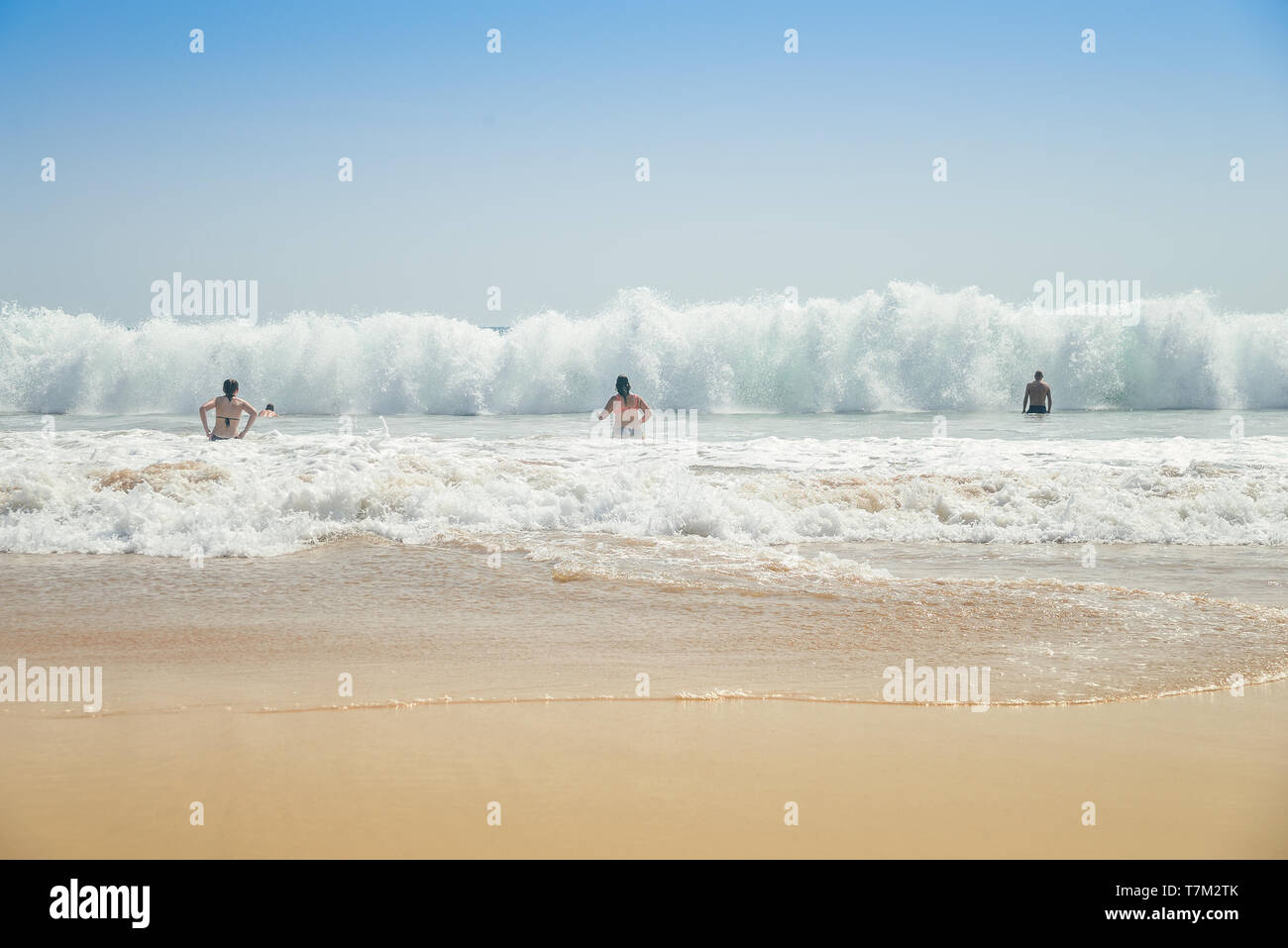 Beautiful wave in the ocean Stock Photo - Alamy