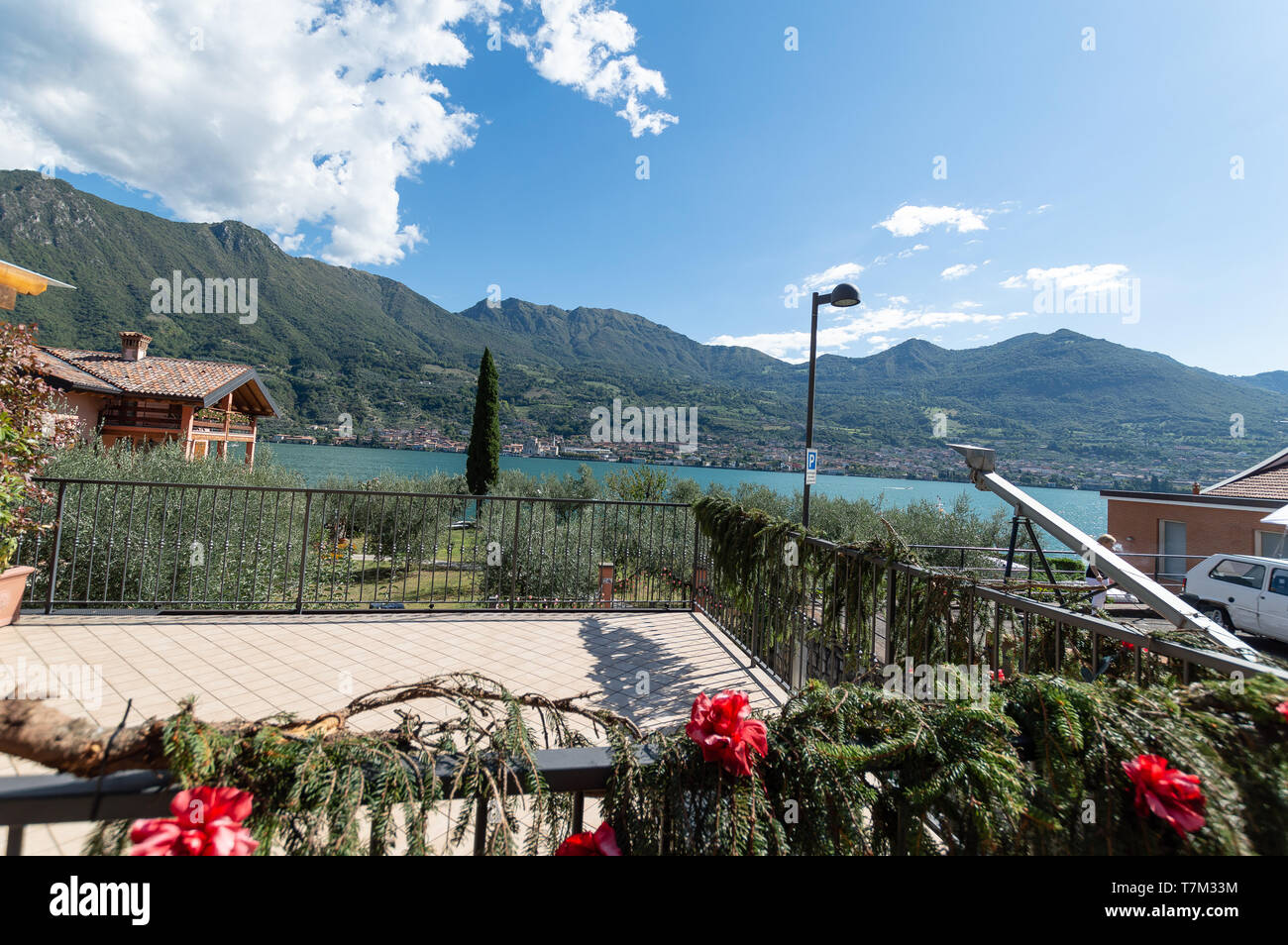 Monte Isola in the province of Brescia, Italy - September 20, 2015 ...