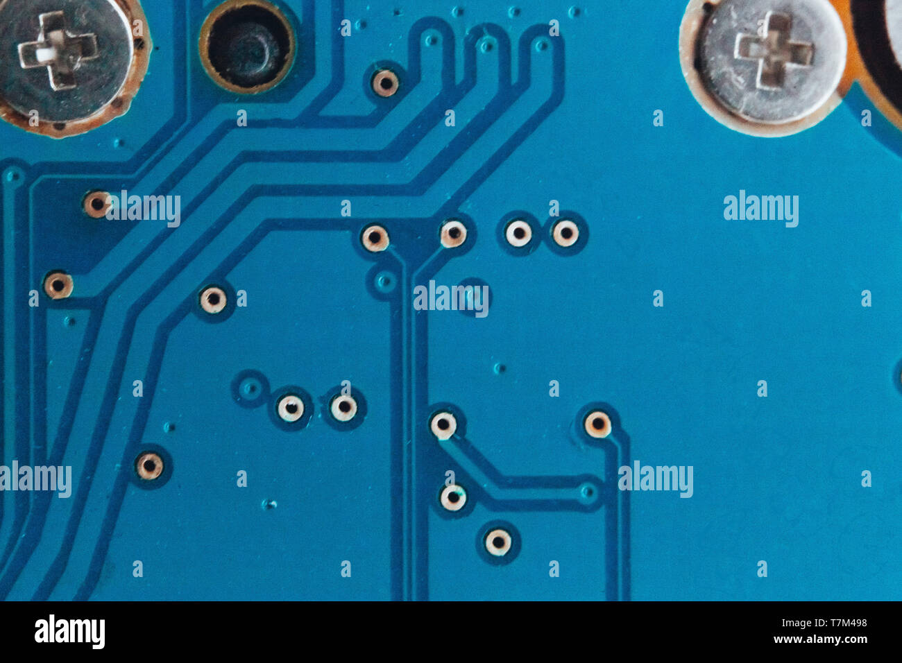Circuit board repair. Electronic hardware modern technology ...