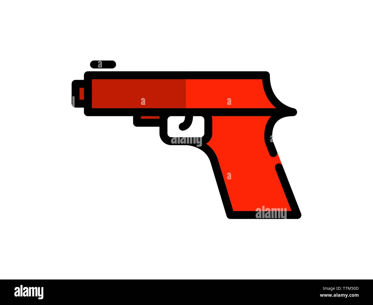 Toy car line icon Cut Out Stock Images & Pictures - Alamy