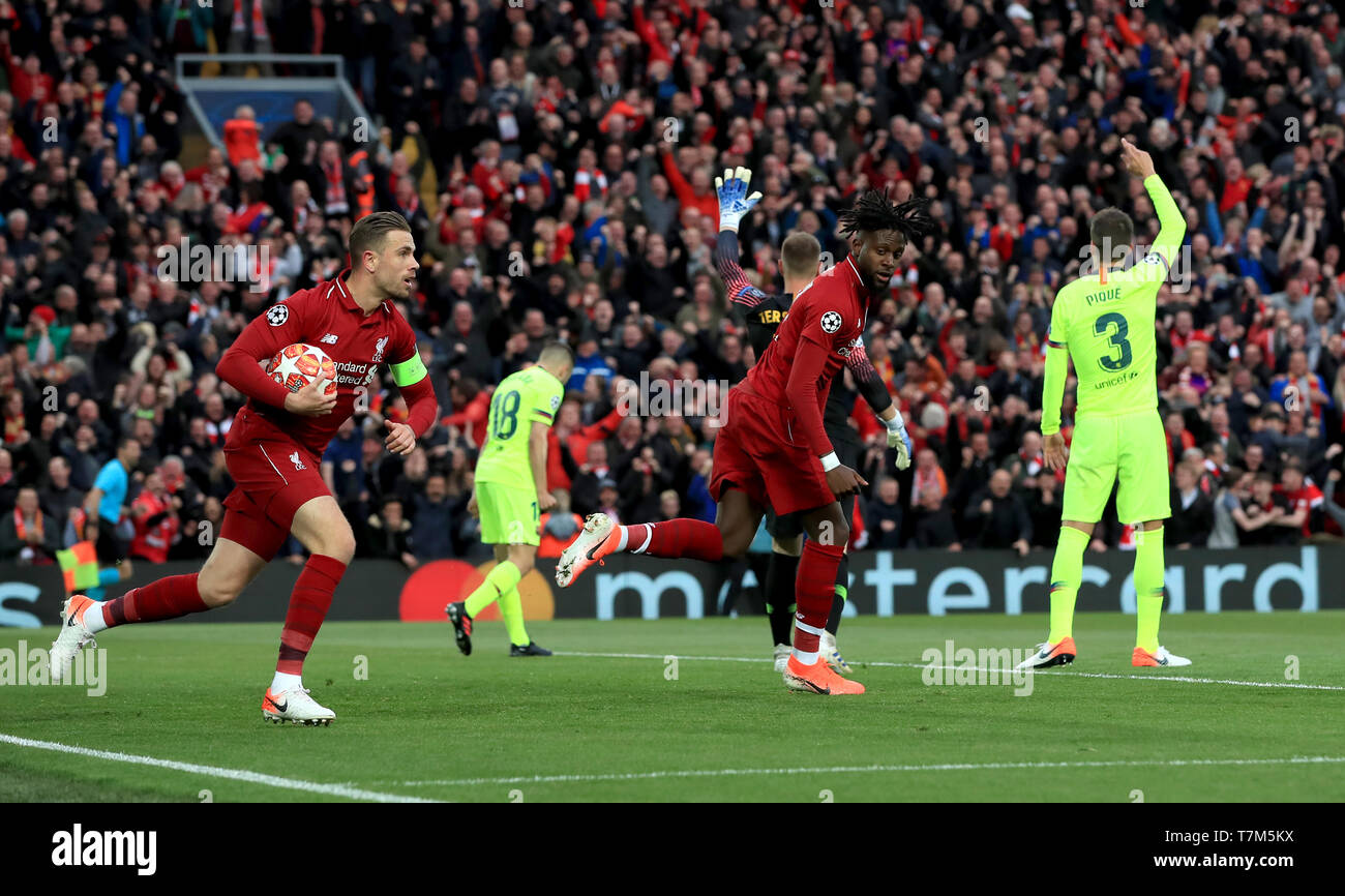 Origi goal barcelona hi-res stock photography and images - Alamy