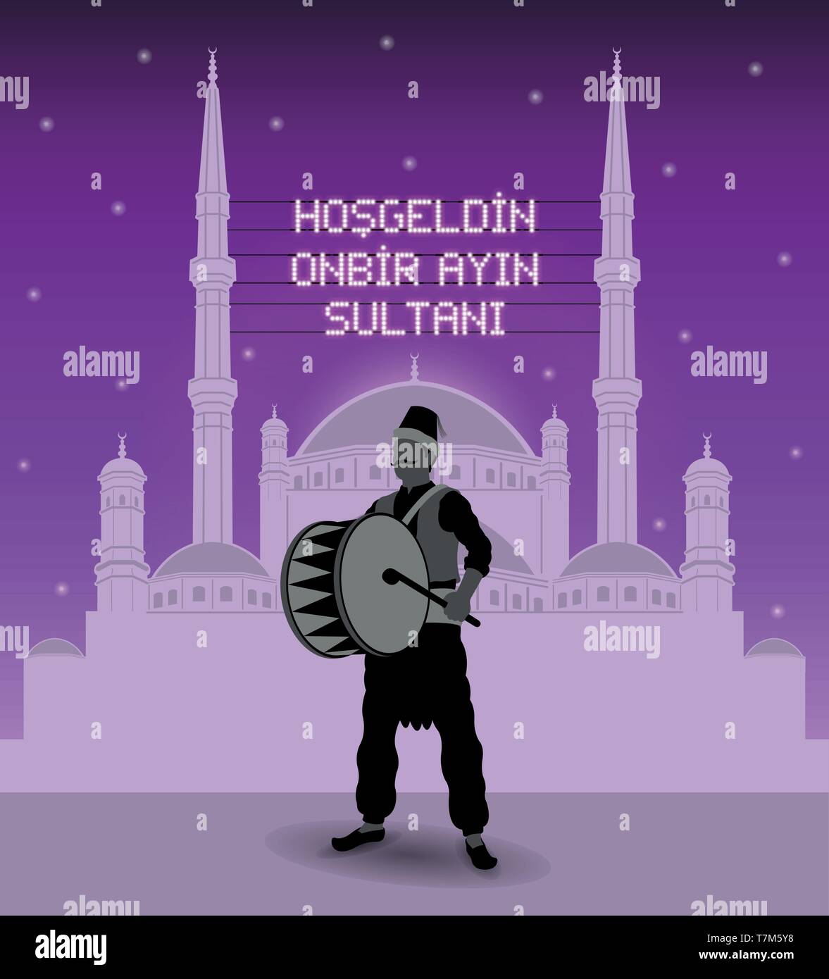 Sultan of th Stock Vector Images - Alamy