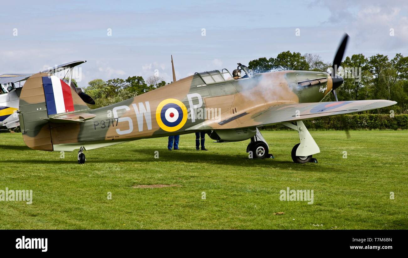 Hawker Hurricane P3717 Survivor of the Battle of Britain at ...