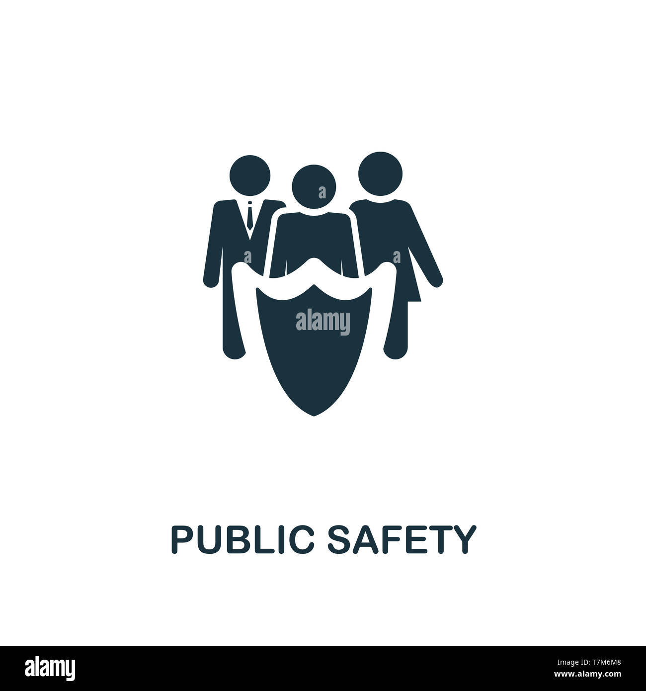 Public Safety icon. Premium style design from urbanism collection. UX ...