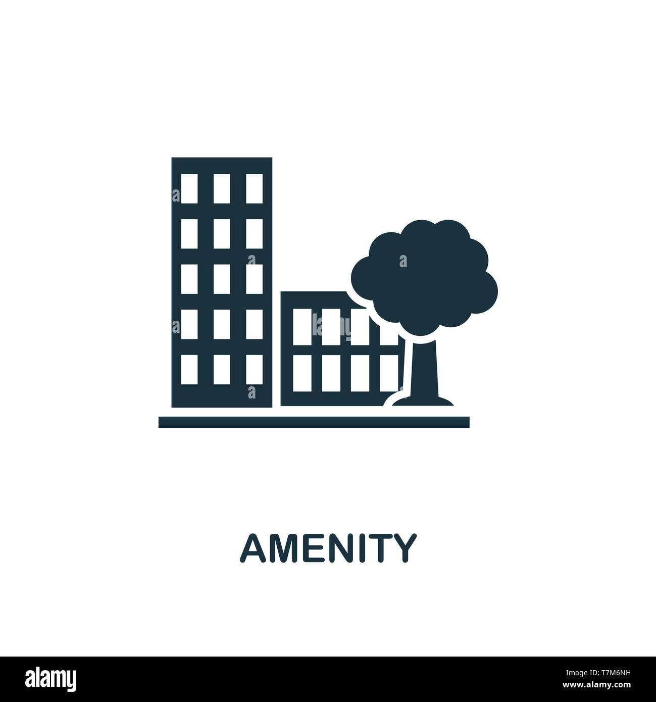Amenity icon. Premium style design from urbanism collection. UX and UI ...