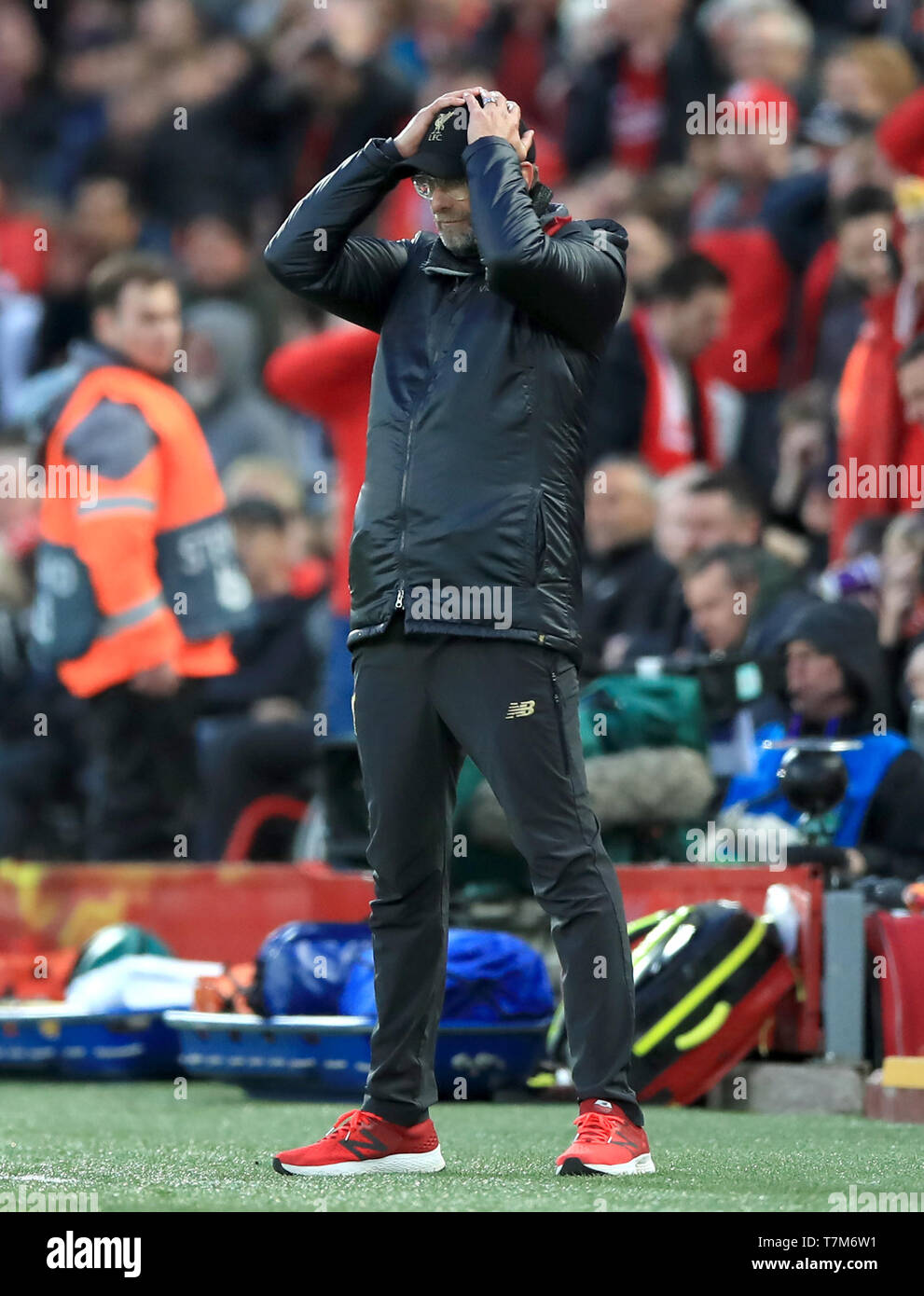 Liverpool manager Jurgen Klopp during the UEFA Champions League Semi ...