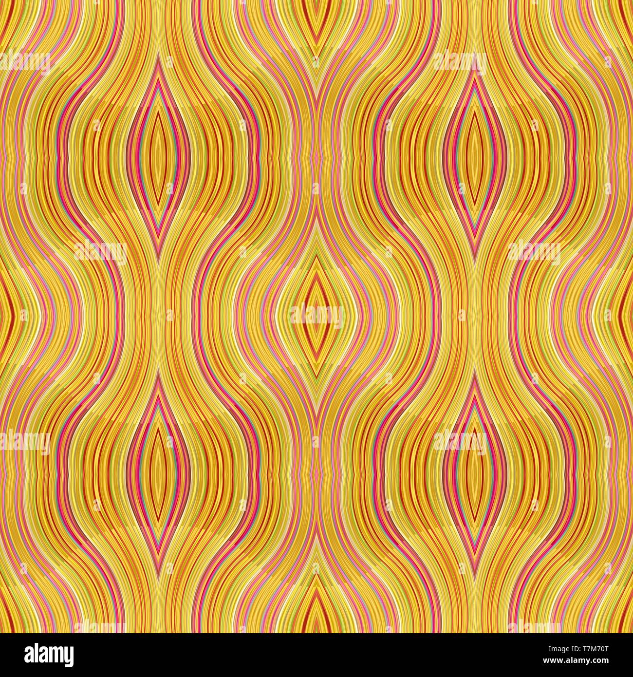 abstract seamless pastel orange, golden rod and firebrick color wave ...