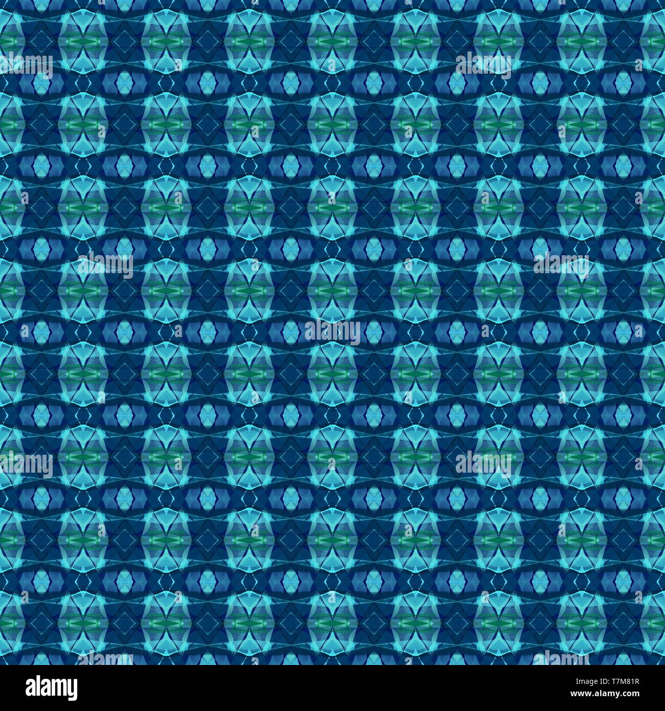seamless graphics with midnight blue, medium turquoise and teal blue ...