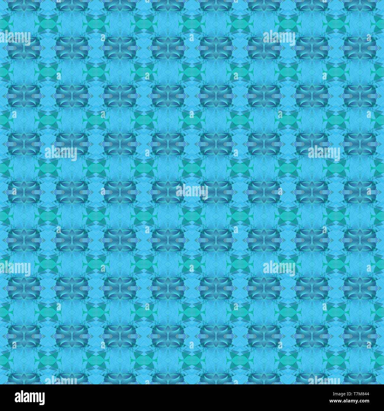 seamless graphics with medium turquoise, teal blue and steel blue ...