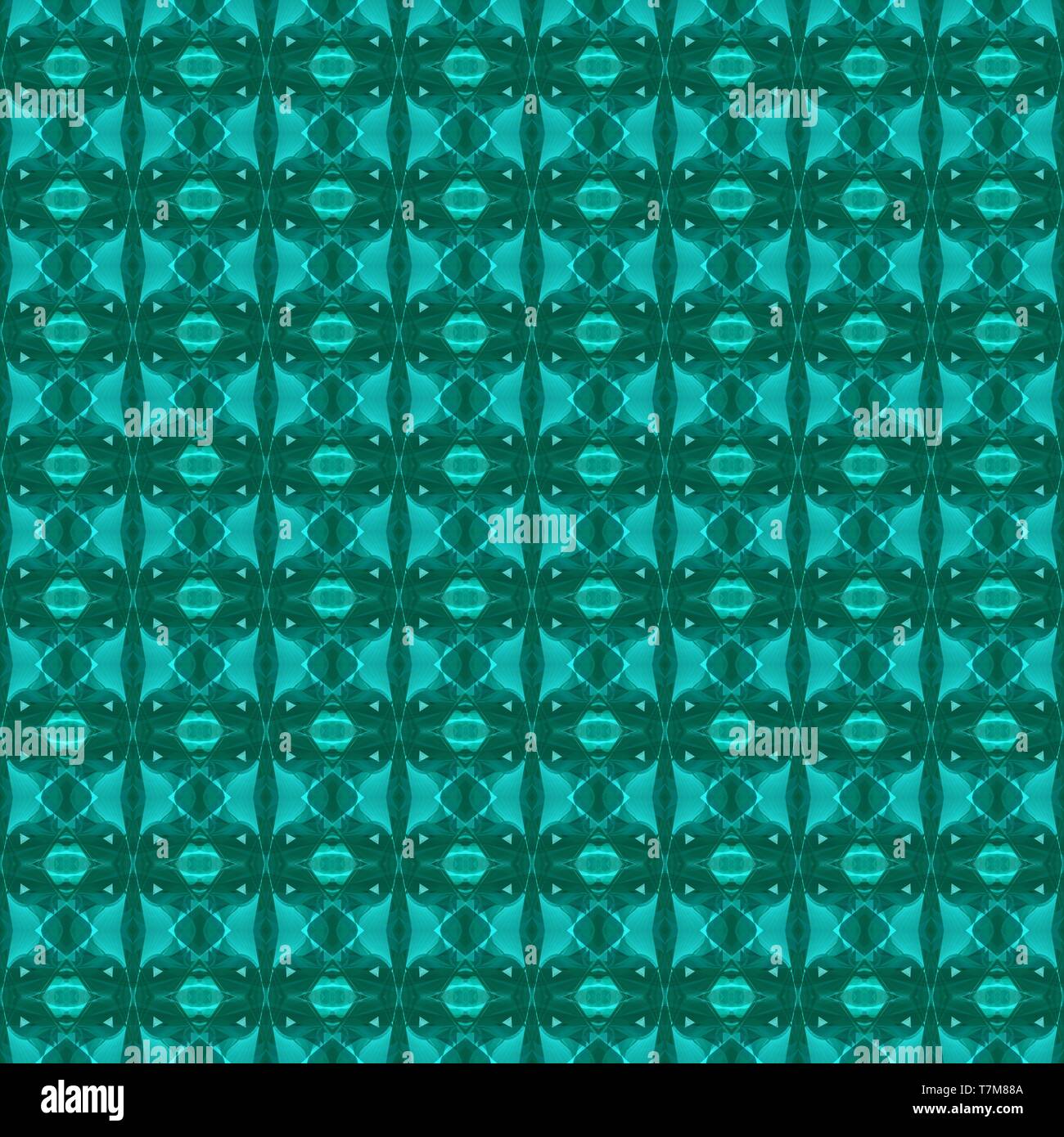 graphic with teal green, dark turquoise and light sea green colors ...