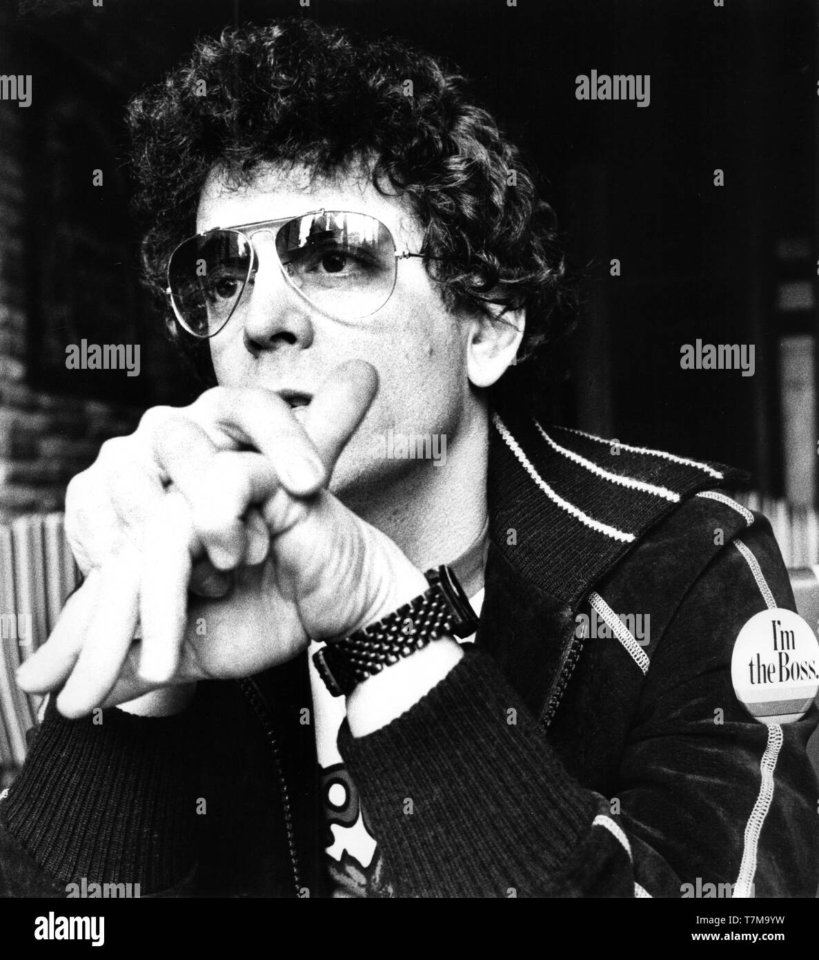 Amsterdam, Netherlands - 1975, Lou Reed (Photo Gijsbert Hanekroot ...