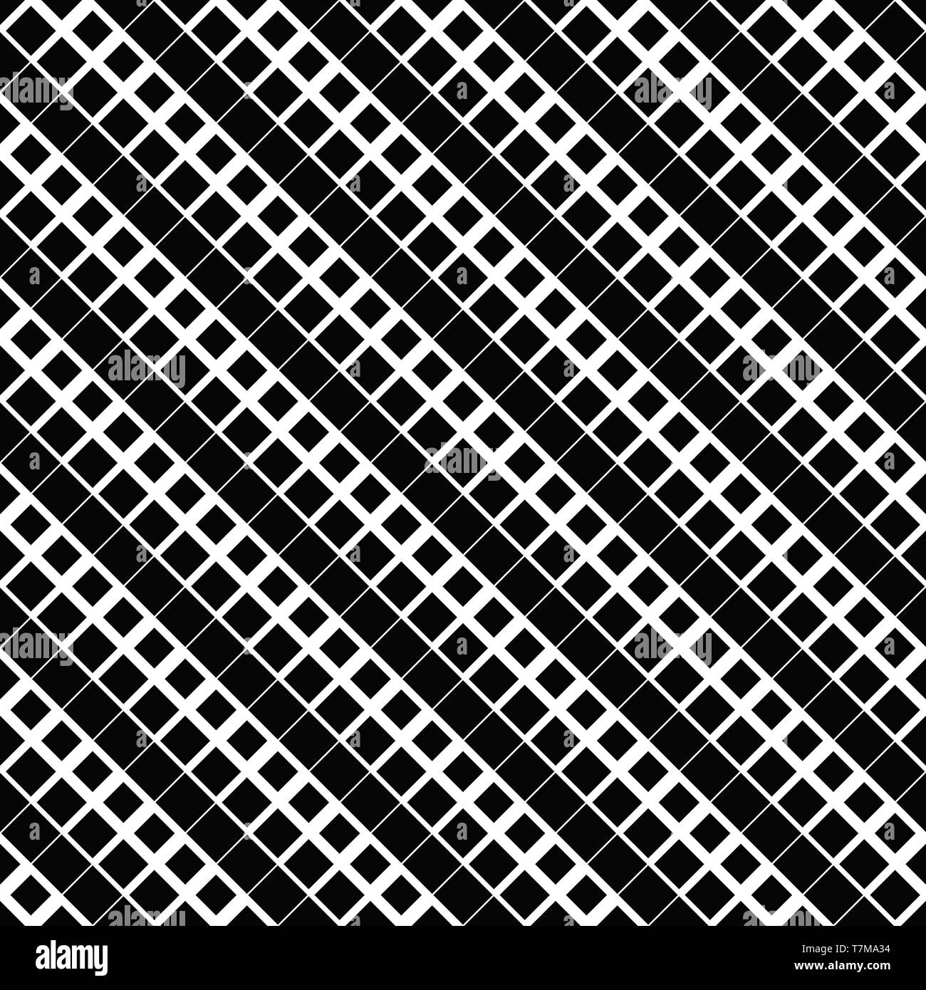 Abstract black and white seamless square pattern background design Stock Vector Image & Art - Alamy