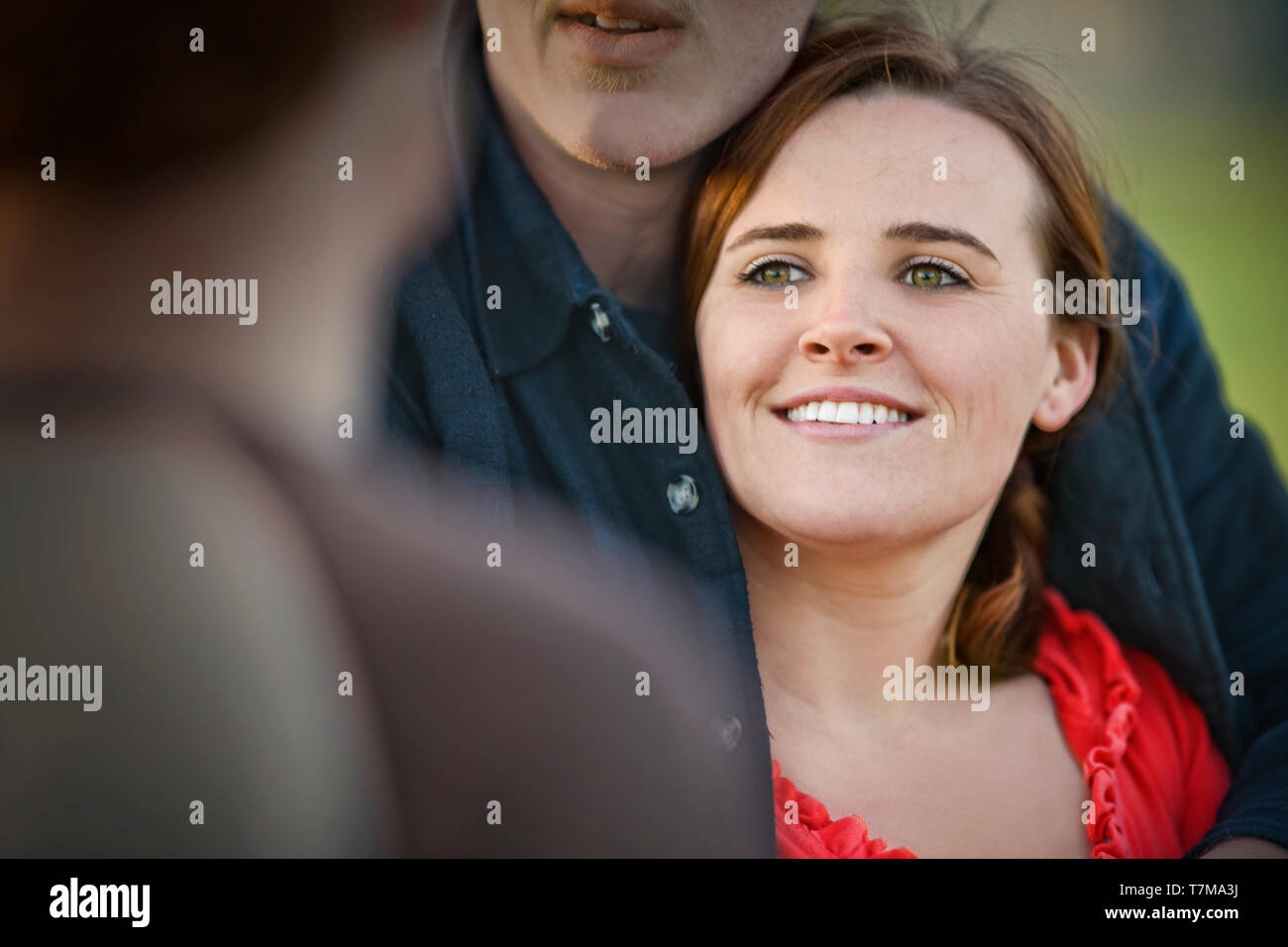 Held from behind hi-res stock photography and images - Alamy