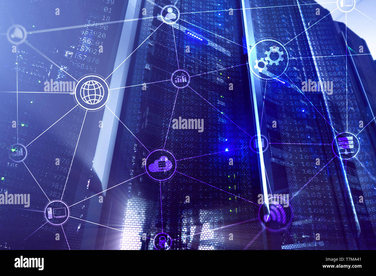 Virtual enterprise network architecture hi-res stock photography and ...