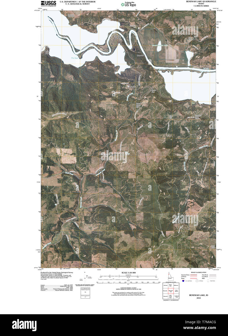 Benewah lake hi-res stock photography and images - Alamy