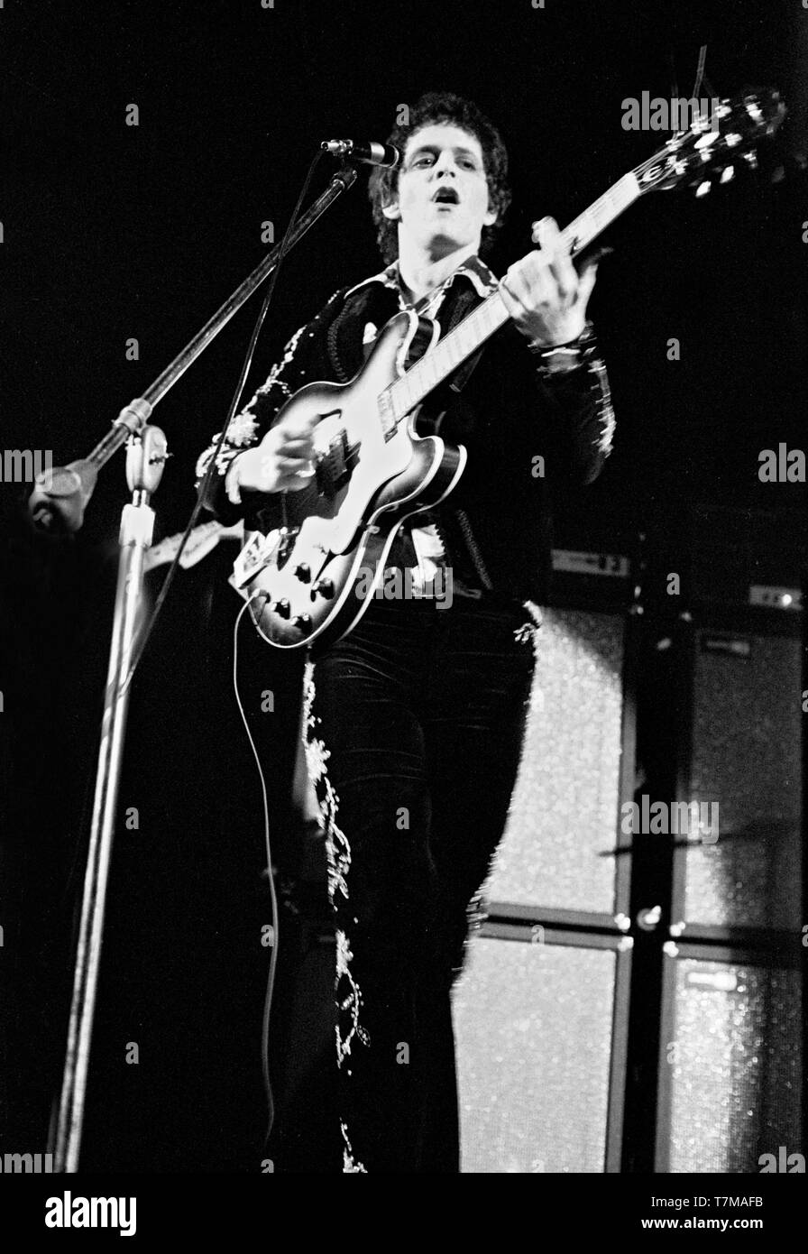 Carré theater, Amsterdam, Lou Reed in concert in one of his favorite ...