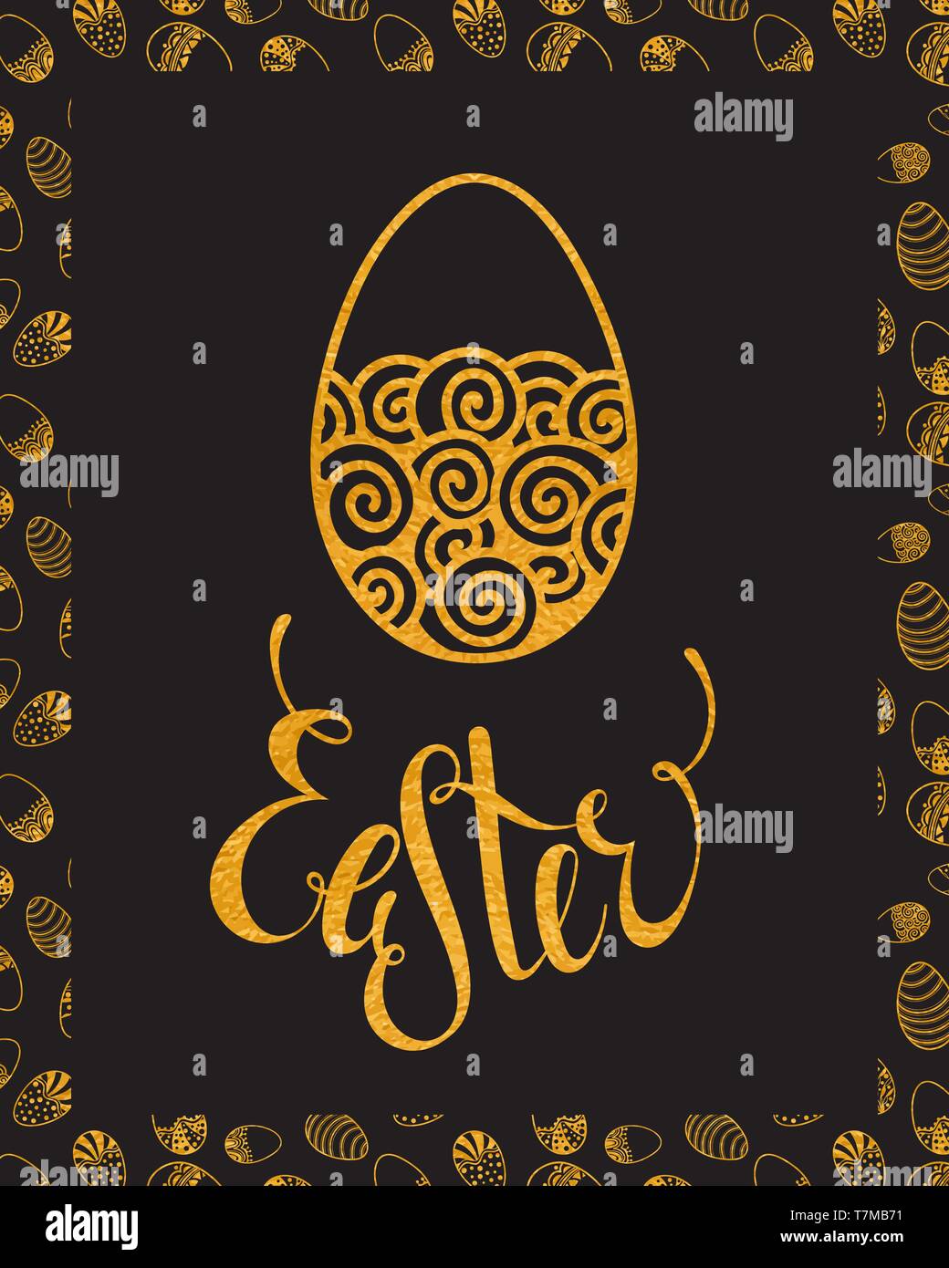 Easter egg design element Stock Vector Image & Art - Alamy