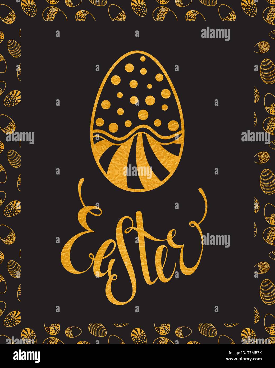 Easter egg design element Stock Vector Image & Art - Alamy