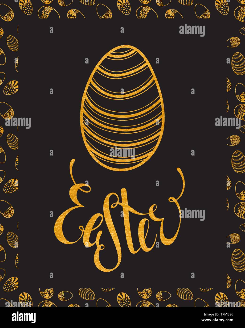 Easter egg design element Stock Vector Image & Art - Alamy