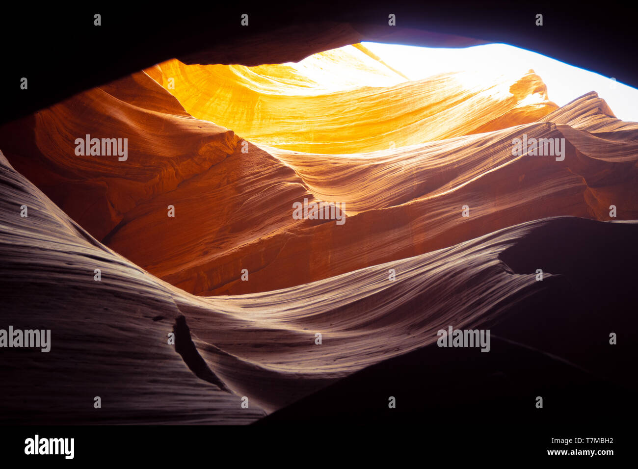 Upper Antelope Canyon in Ariziona - travel photography Stock Photo - Alamy