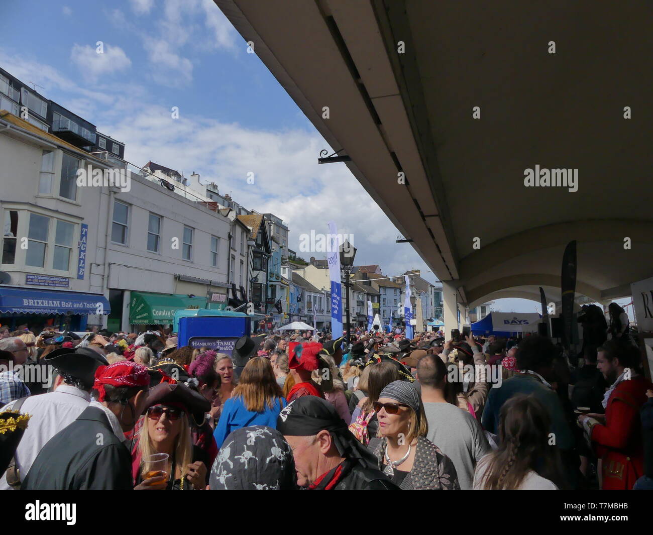 Brixham pirate festival hi-res stock photography and images - Alamy