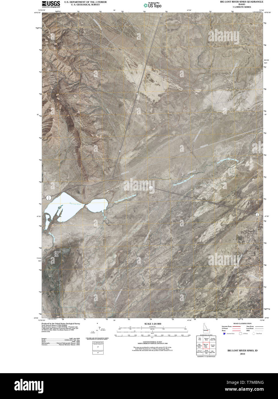 Big lost river Cut Out Stock Images & Pictures - Alamy