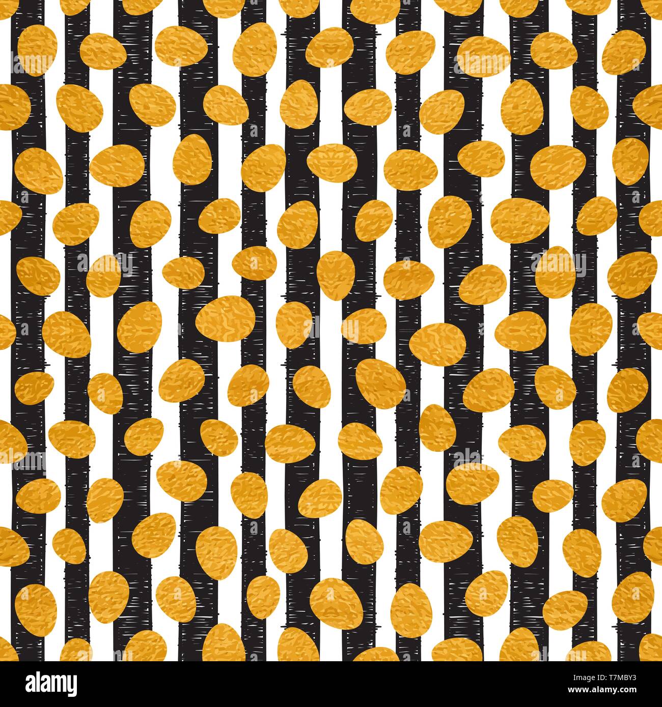 Seamless pattern with easter eggs Stock Vector Image & Art - Alamy