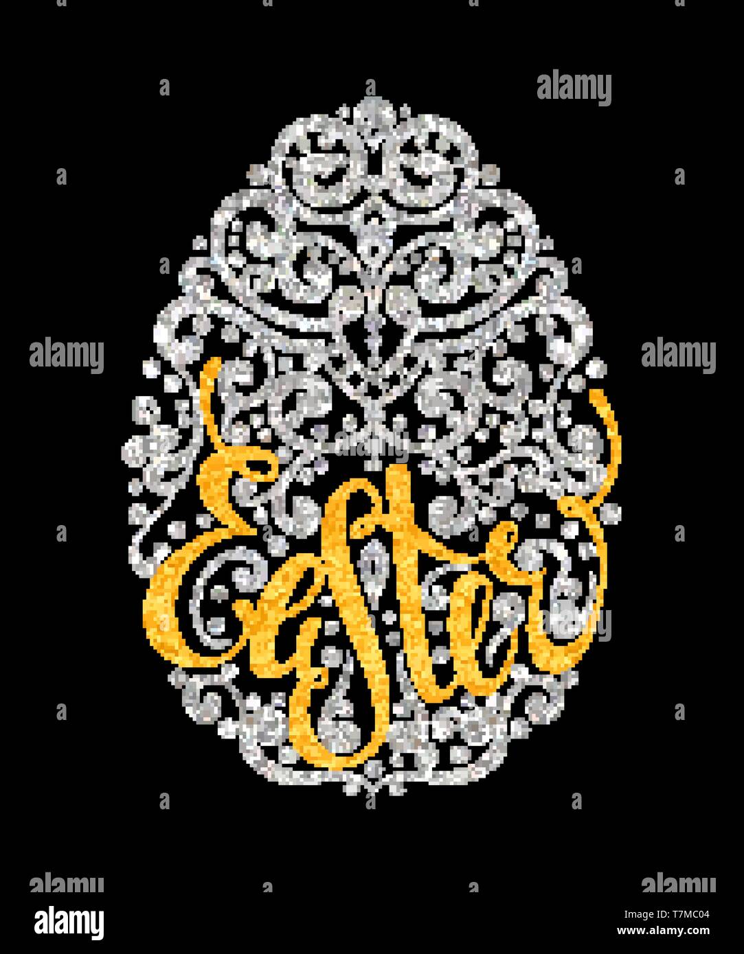 Easter egg design element Stock Vector Image & Art - Alamy