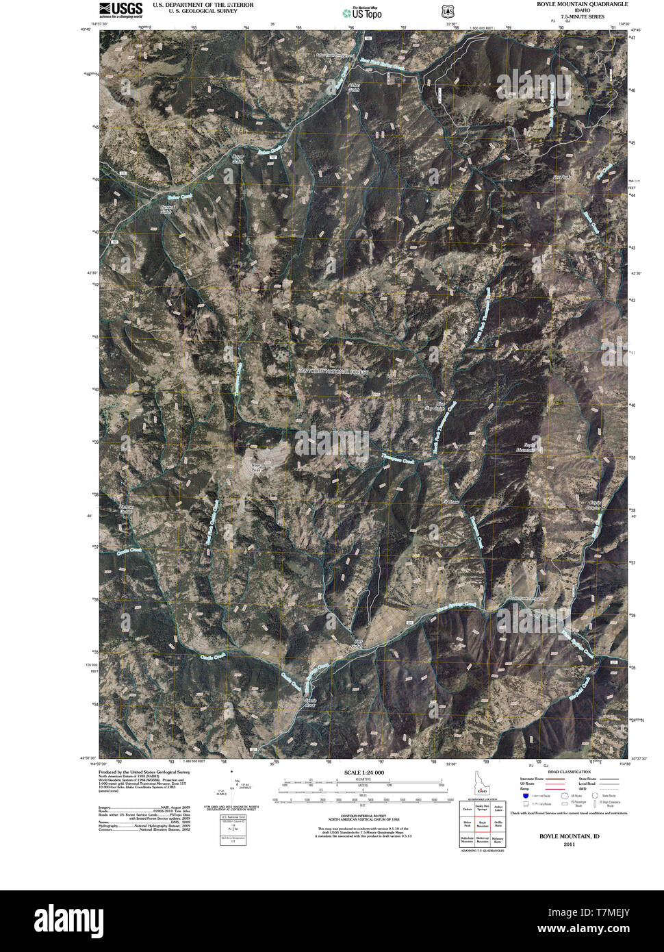 Map of boyle Cut Out Stock Images & Pictures - Alamy