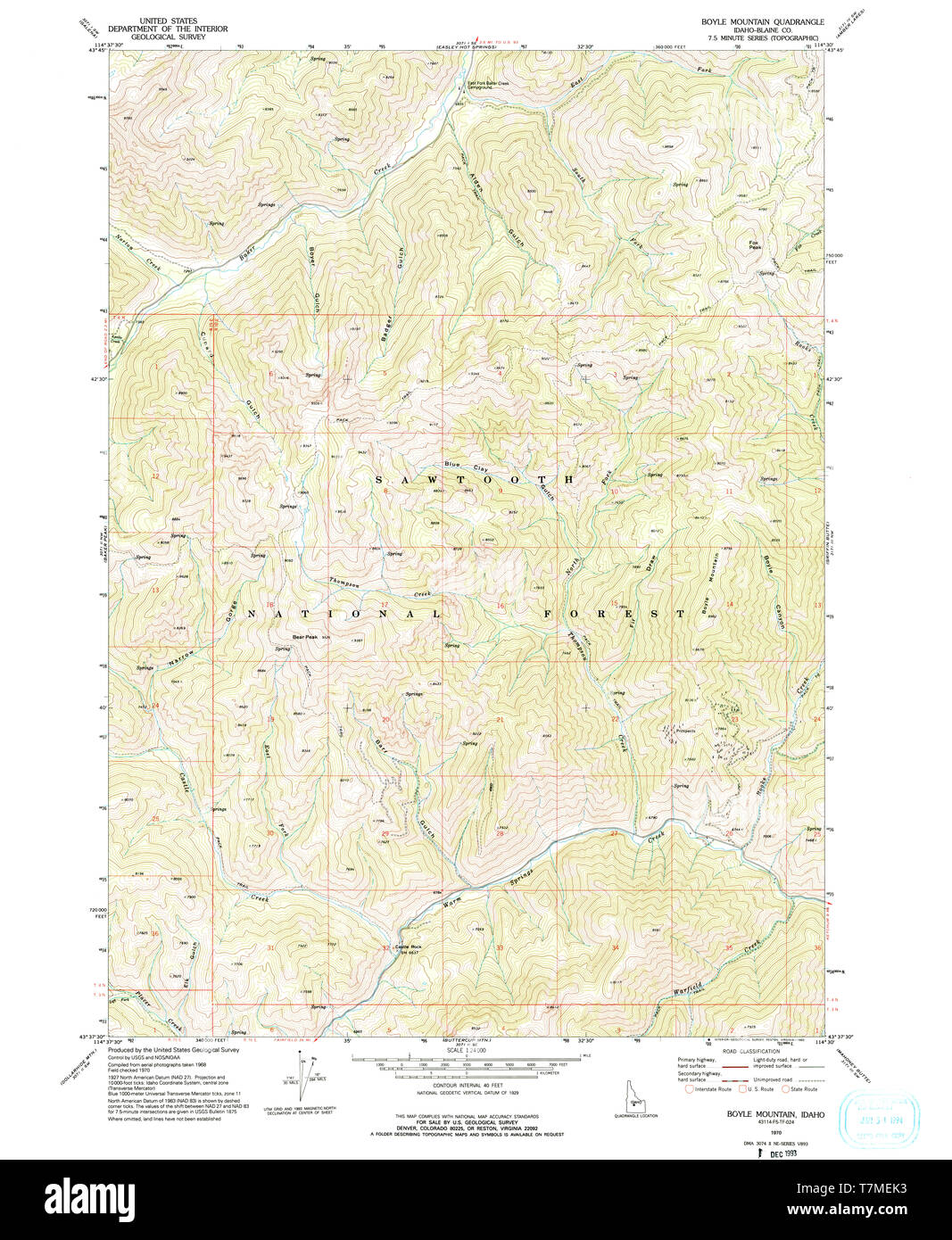 Map of boyle hi-res stock photography and images - Alamy