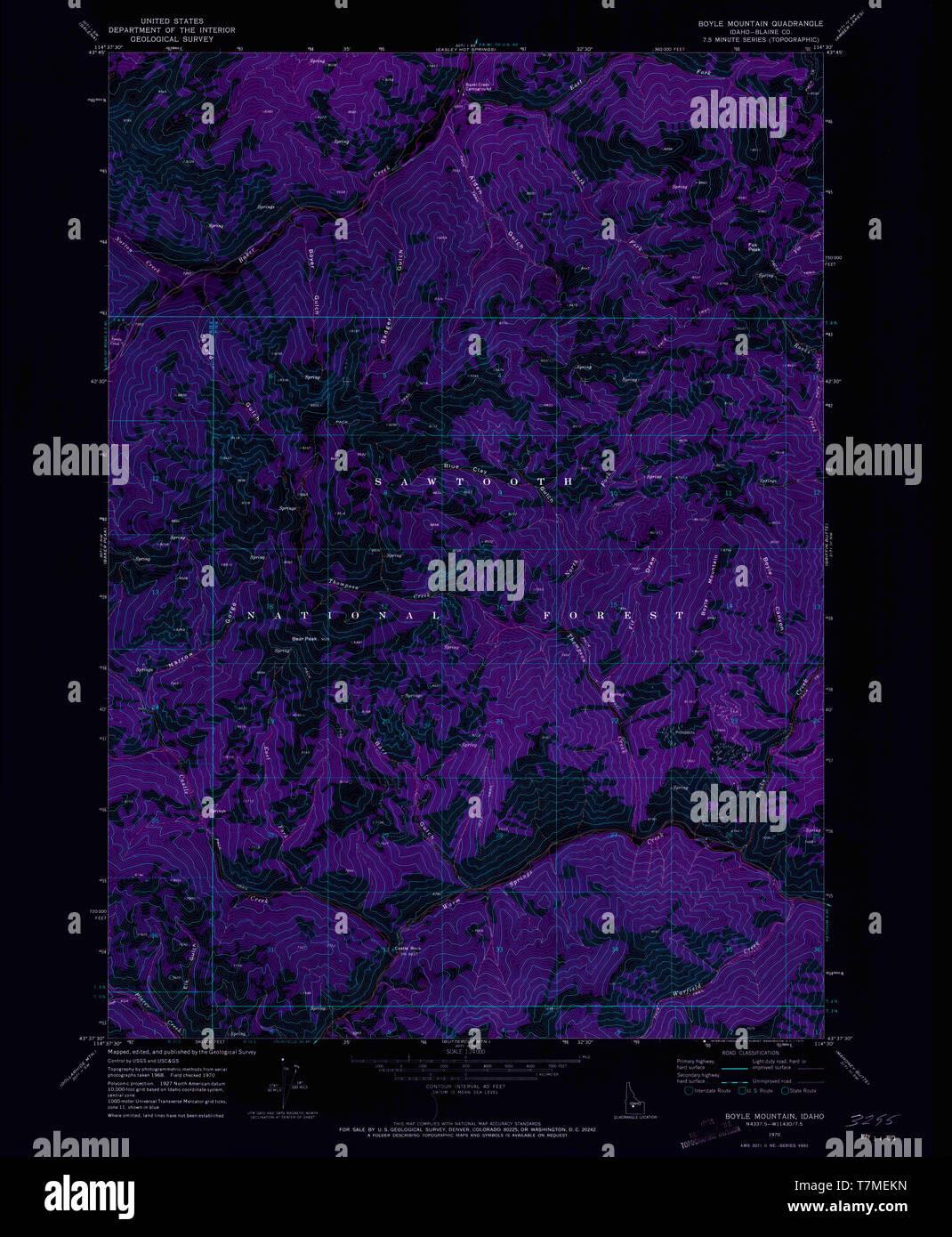 Map of boyle hi-res stock photography and images - Alamy