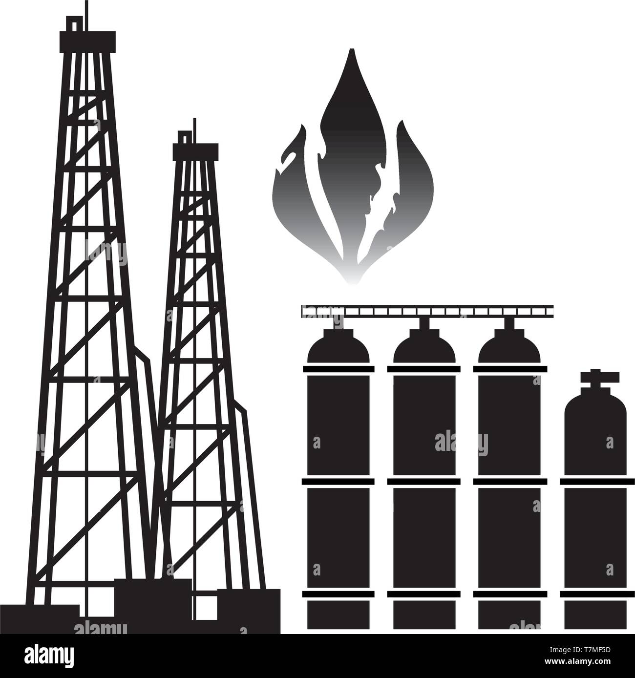 Energy Resources: Gas And Gas Production. Technology and industry ...