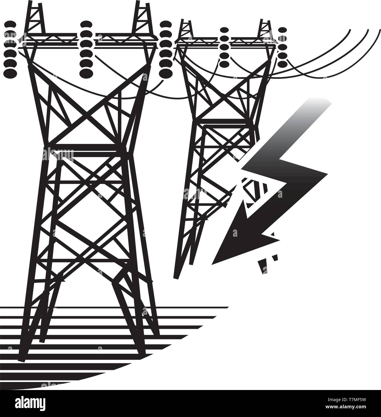 Electrical Power Plant Clipart
