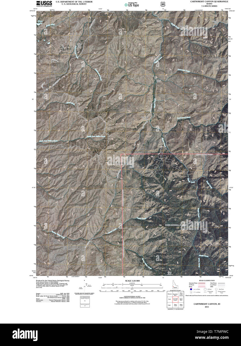 Map of cartwright hi-res stock photography and images - Alamy