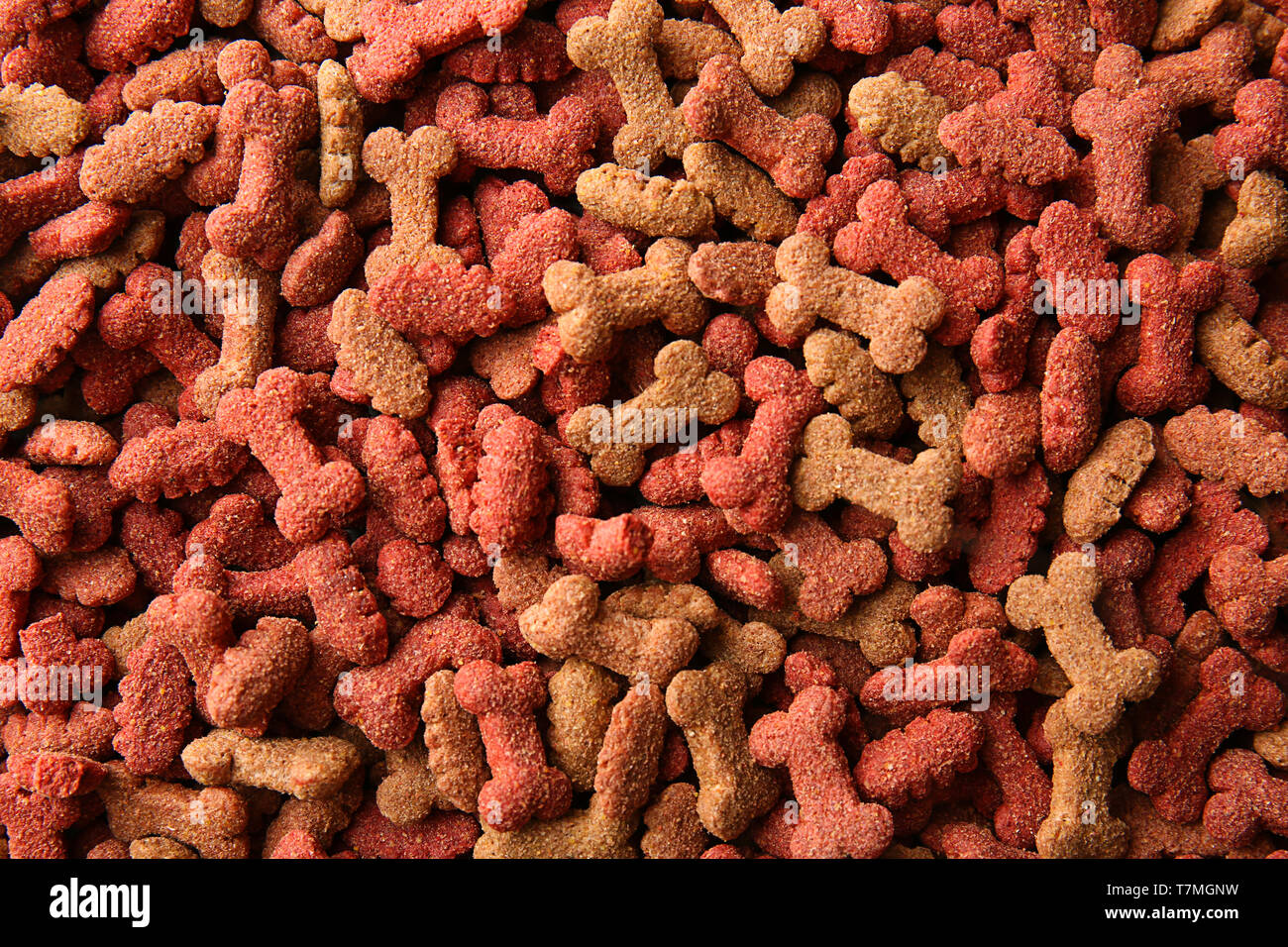 Pet food as background Stock Photo - Alamy
