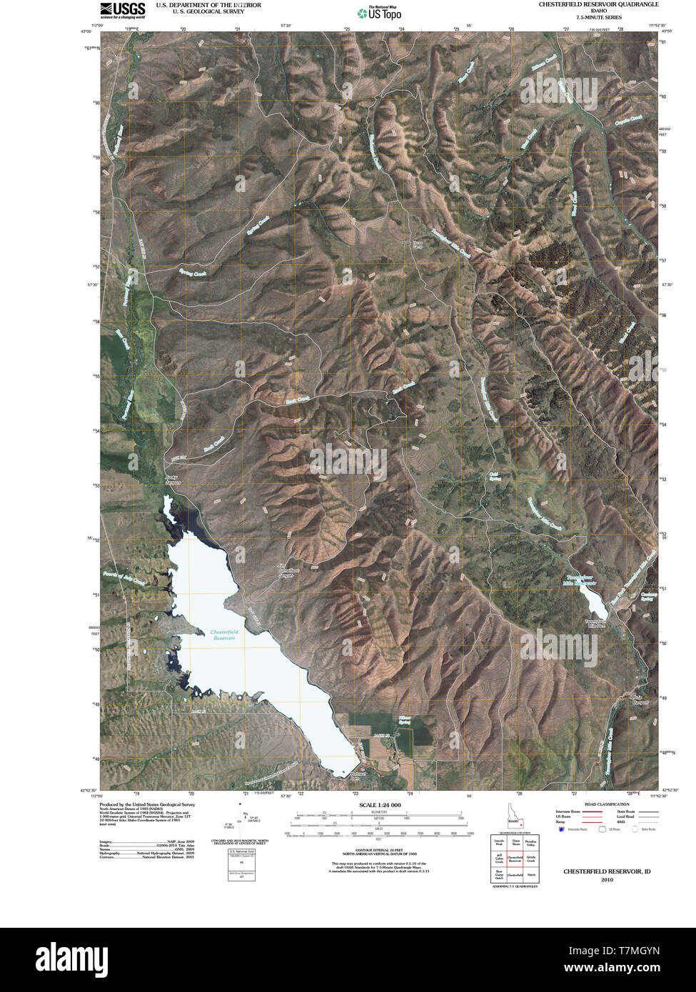 Chesterfield reservoir hi-res stock photography and images - Alamy