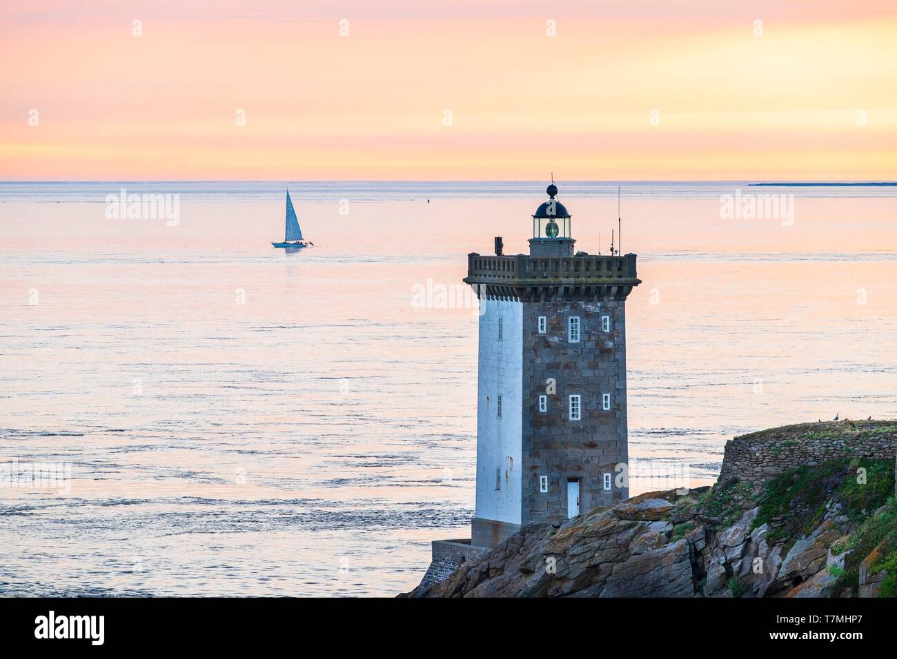France, Finistere, Le Conquet, Kermorvan peninsula, Kermorvan ...