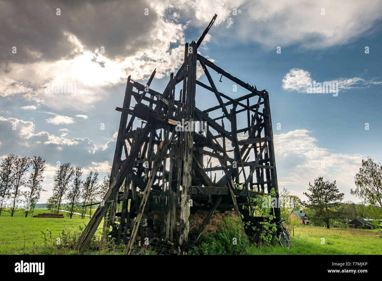 Burnt windmill hi-res stock photography and images - Alamy