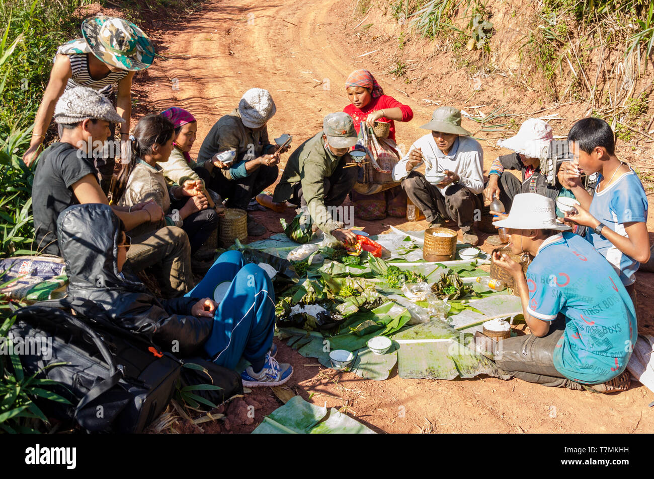 Farmer in laos hi-res stock photography and images - Alamy