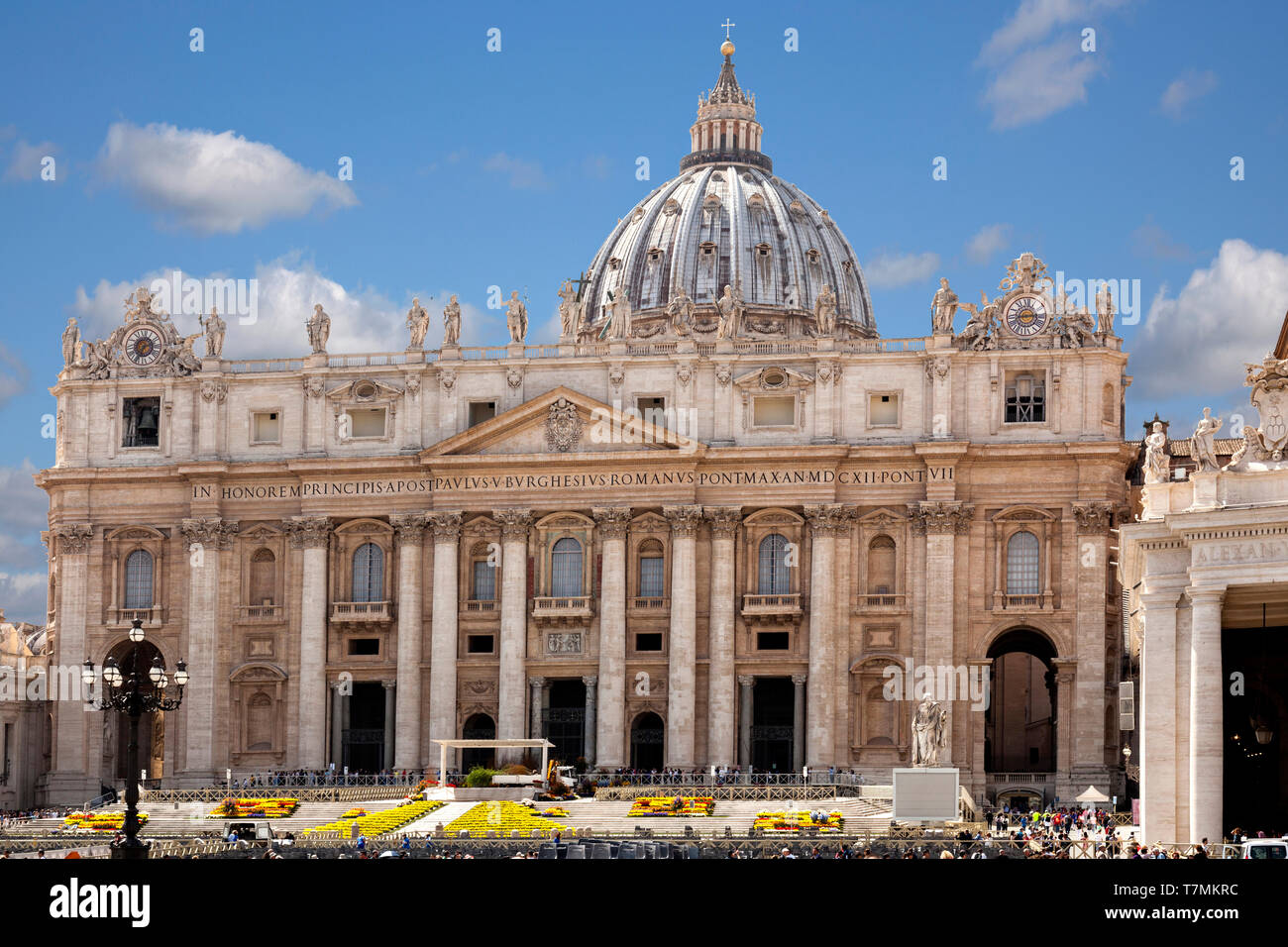 The Papal Basilica of St. Peter in the Vatican, or simply St. Peter's ...